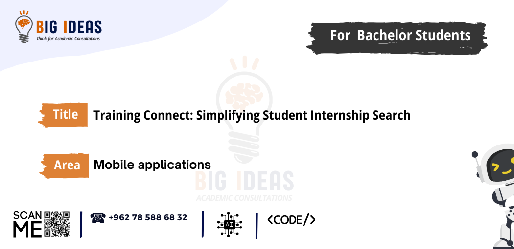 Bachelor's Graduation Projects Ideas in Computer Sciences : Training ...